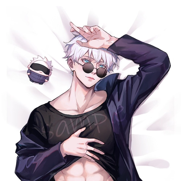 Gojo Satoru Body Pillows - Etsy