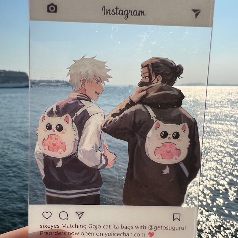 Gojo Satoru Cat Plush - Etsy