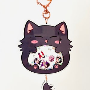 Sukuna & Yuuji Cat Shaker Charm - Etsy