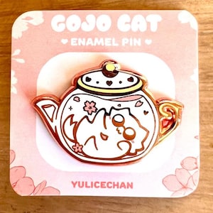Gojocat Pin Club Enamel Pins - Etsy