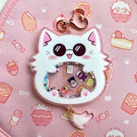 Liquid Keychain Water Filled Key Chain Liquid Shaker Liquid Motion ...