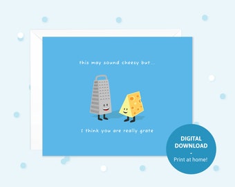 Food Pun Cards Printable - Etsy