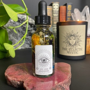 Third Eye Awakening Oil, Intuition Opening, Spirit Guide Spell, Witchy ...