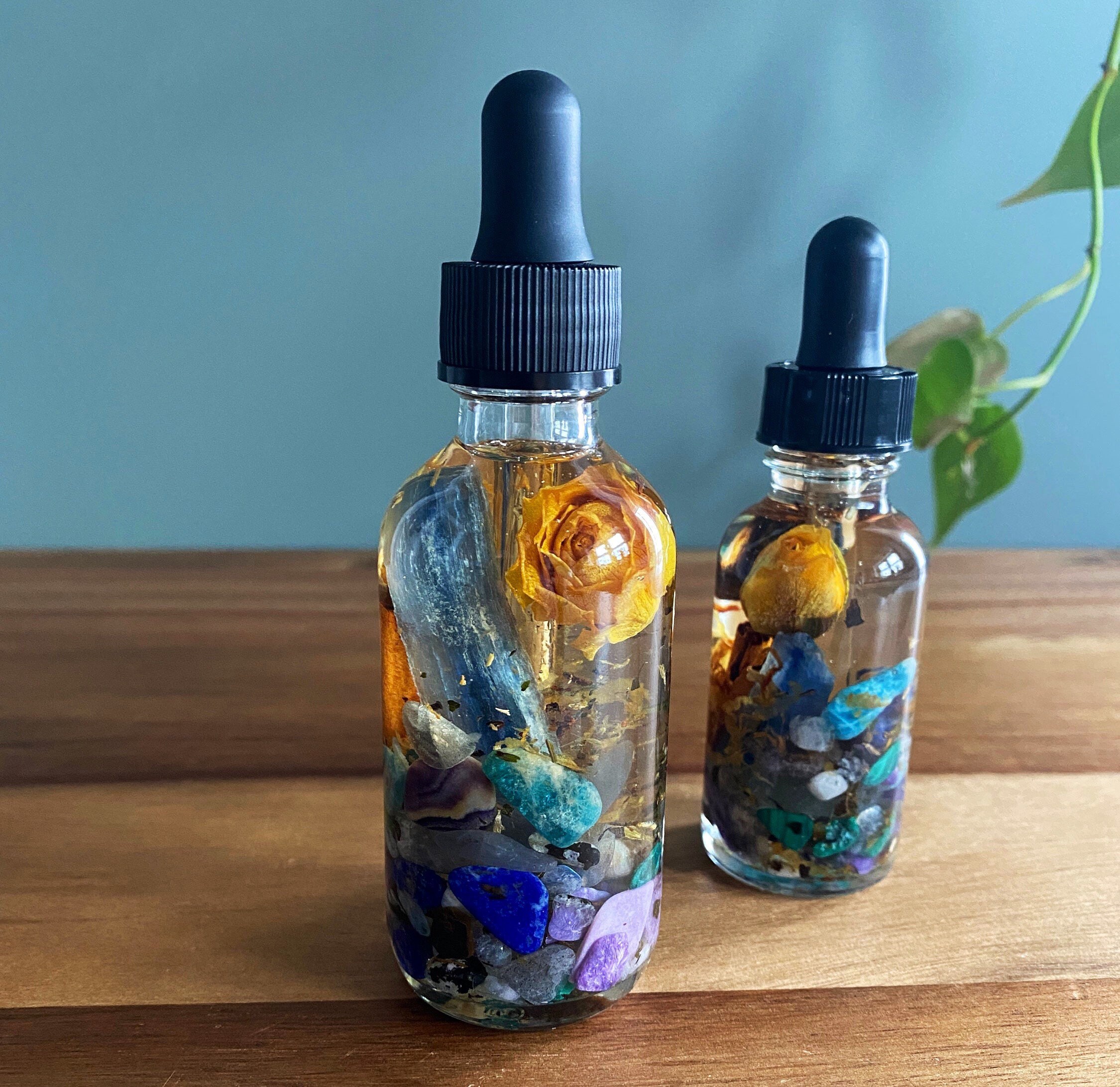 Spirit Guide Connection Botanical & Crystal Infused Oil - Etsy
