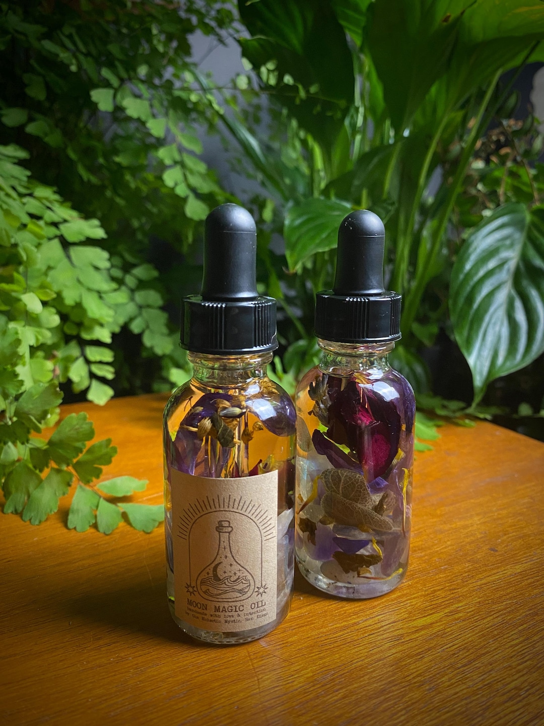 Moon Phase Magic Ritual Oil, Full Moon Energy Work, New Moon ...