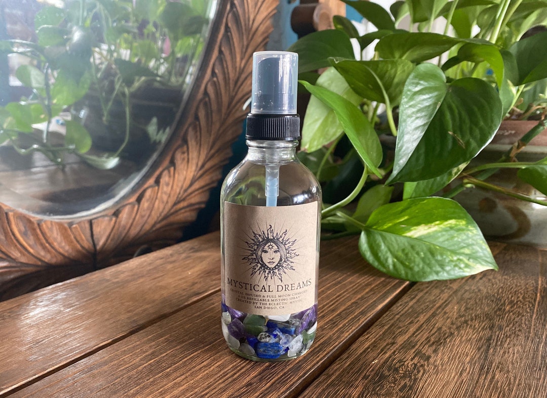 Mystical Dream Spray • Crystal Infused High Vibe Room Spray • Pillow ...