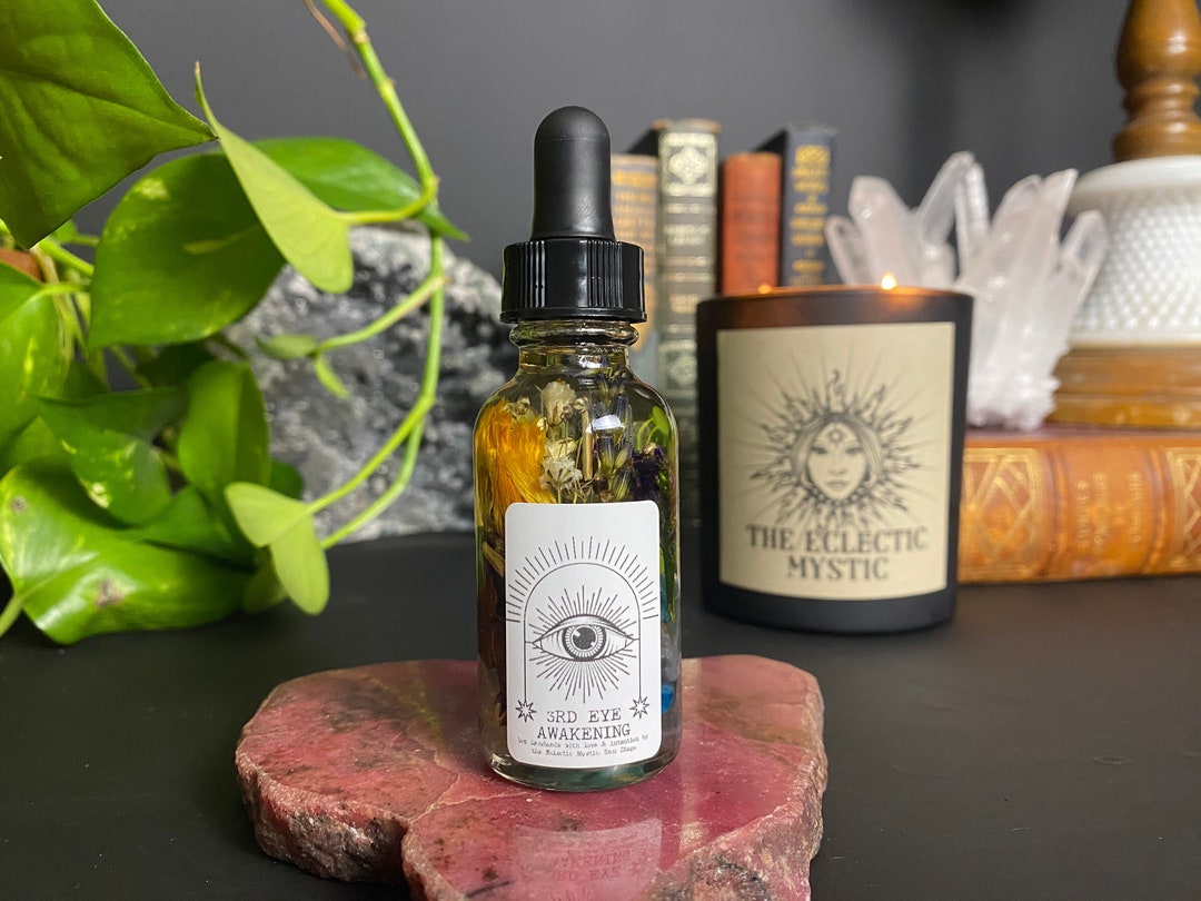 Third Eye Awakening Oil, Intuition Opening, Spirit Guide Spell, Witchy ...