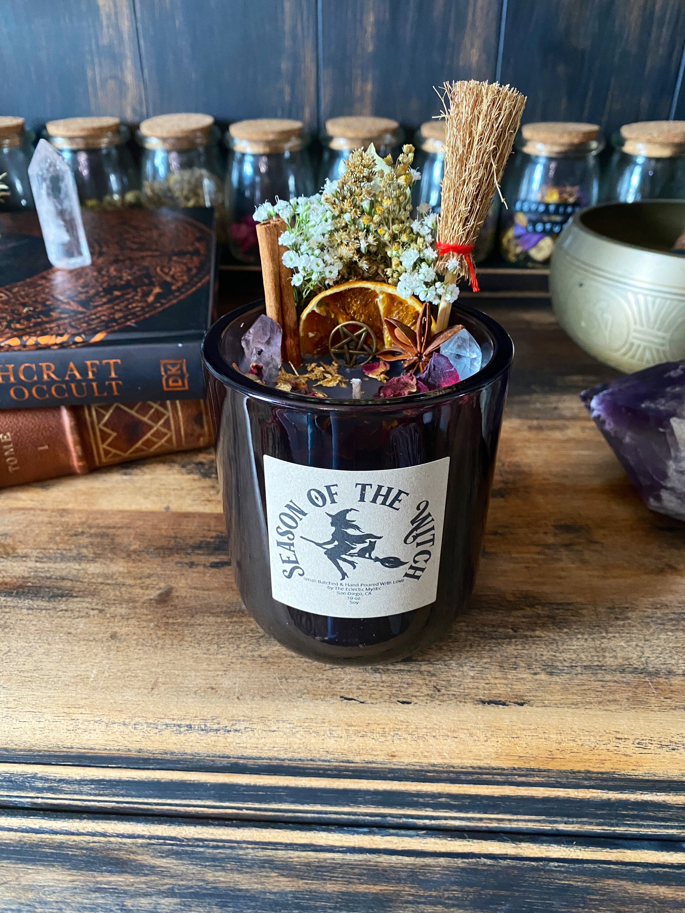Season of the Witch Candle witchy Decor Witchy Candles - Etsy