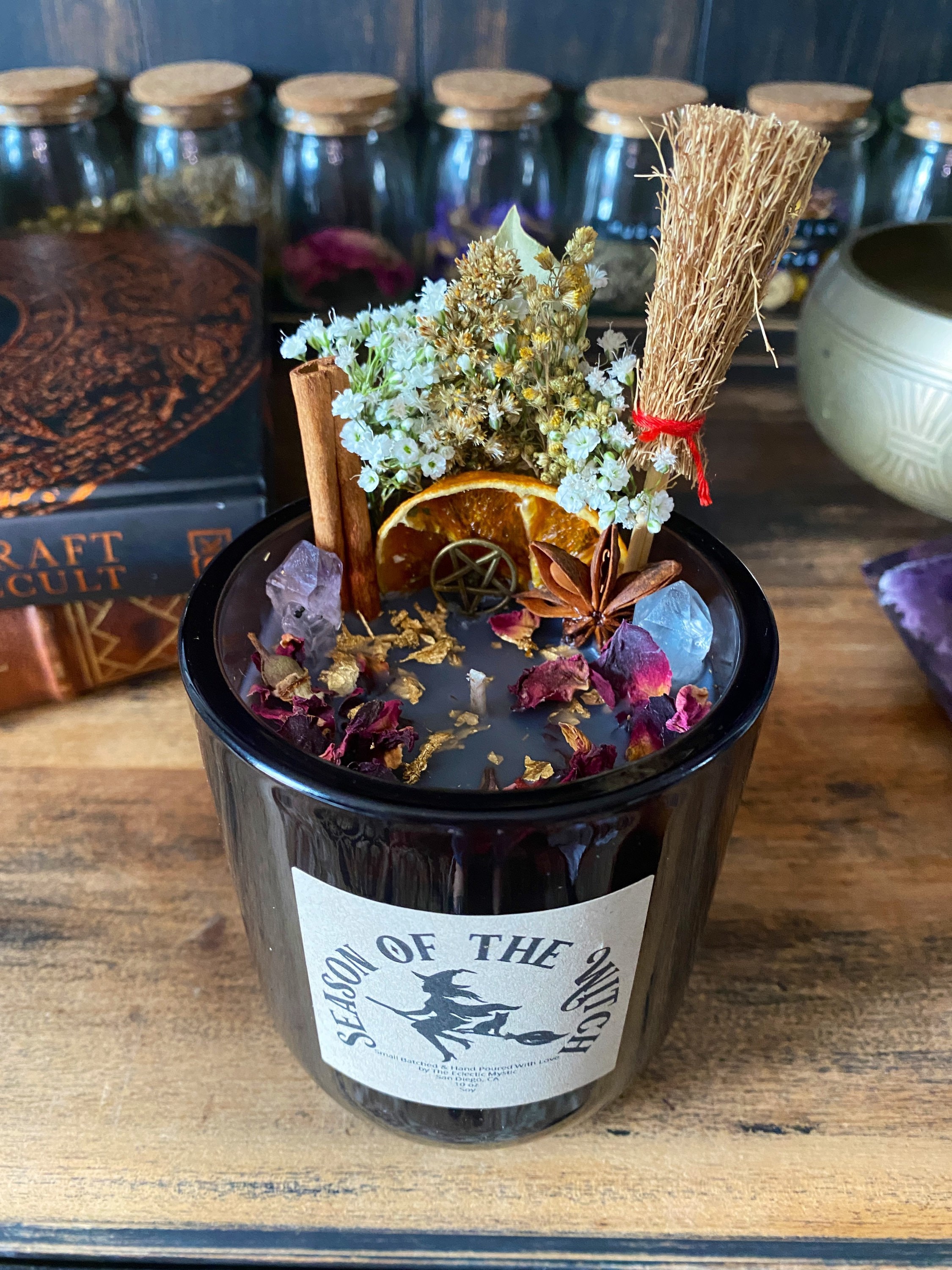 Season of the Witch Candle witchy Decor Witchy Candles - Etsy