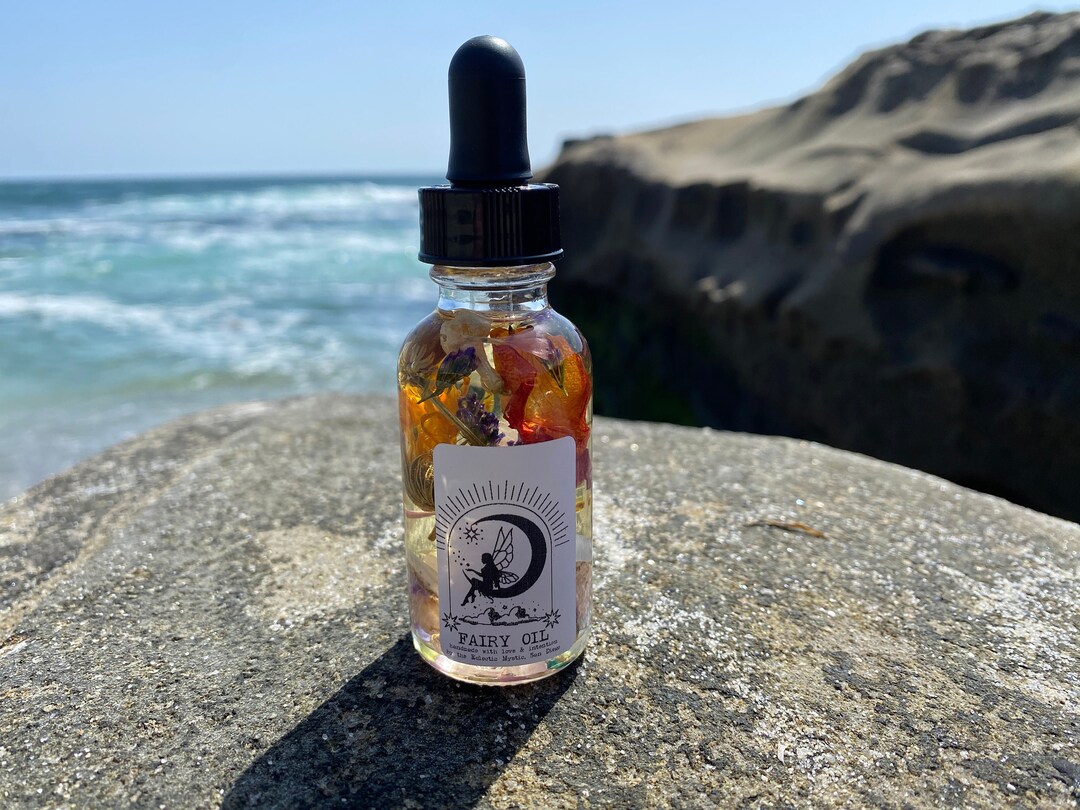Fairy Oil, Attract Faeries, Witchy Herb, Faery Divination Tool, Nymph ...