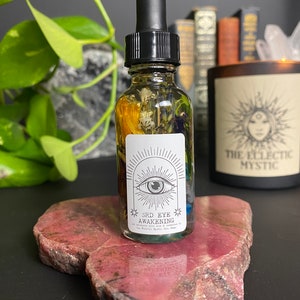 Third Eye Awakening Oil, Intuition Opening, Spirit Guide Spell, Witchy ...
