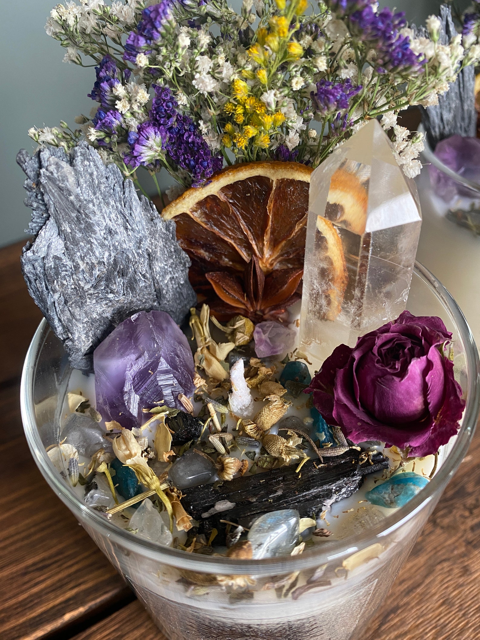 Anxiety Relief & Happiness Intention Candle Packed With - Etsy