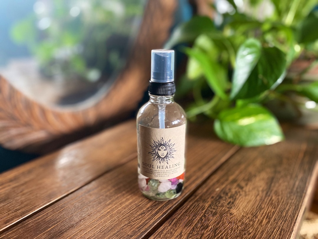 Soul Healing Crystal Infused Spray• High Vibe Room Spray • Aura Spray ...