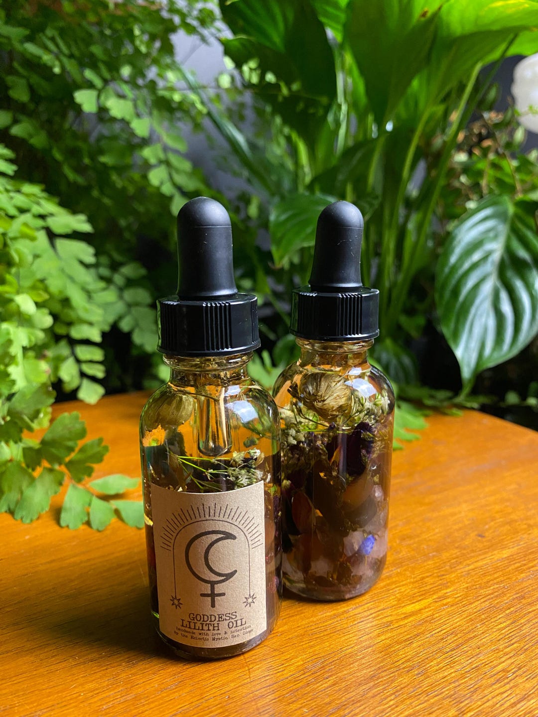 Goddess Lilith Oil, Feminist Power, Lilith Crystal Infused Intention ...