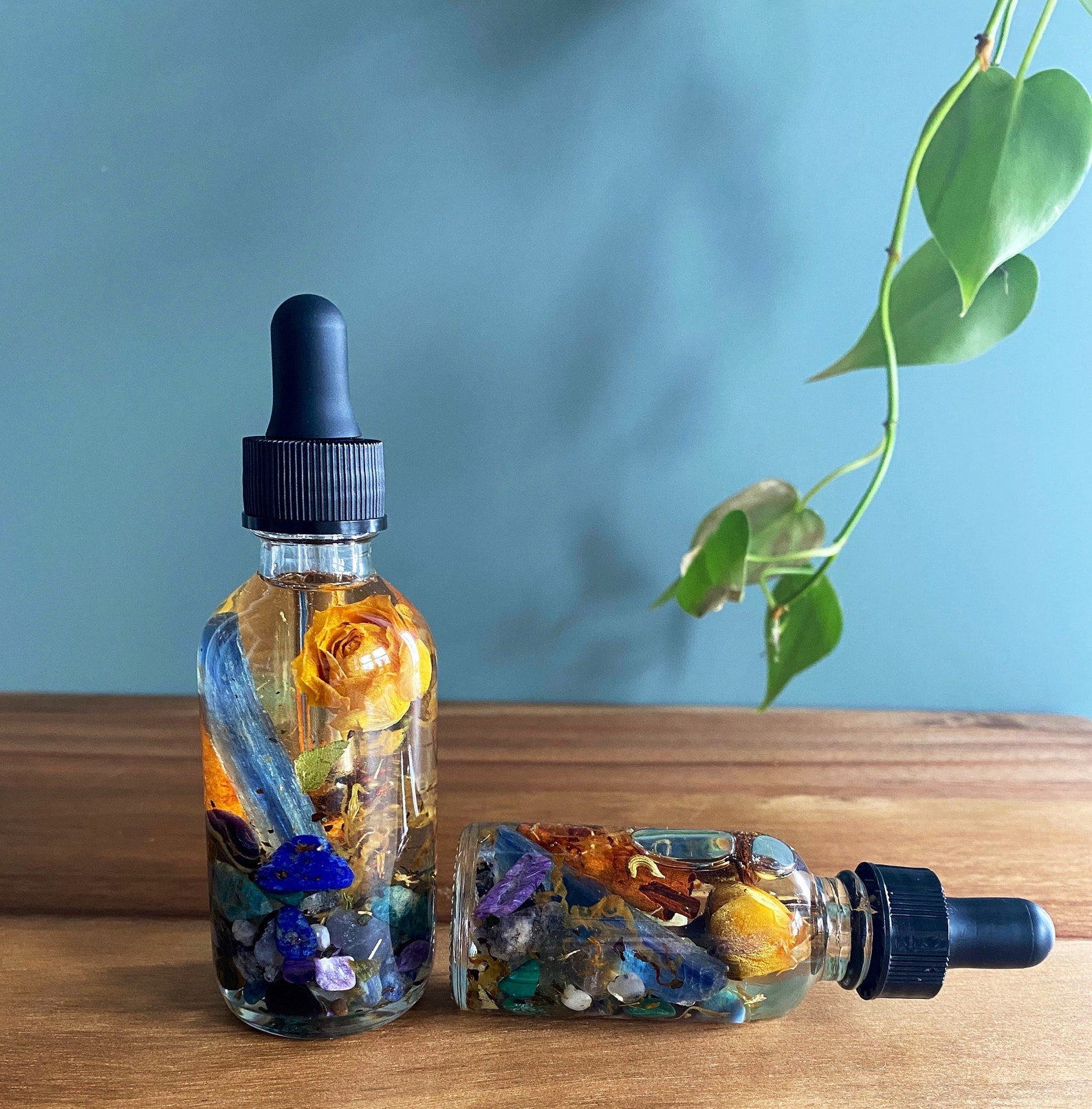 Spirit Guide Connection Botanical & Crystal Infused Oil Intention Oil ...