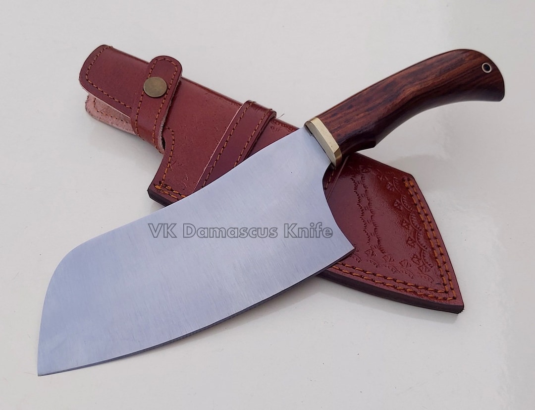 Handmade Cleaver Chopper Edc Knife, 440csteel Meat Cleaver Knife - Etsy