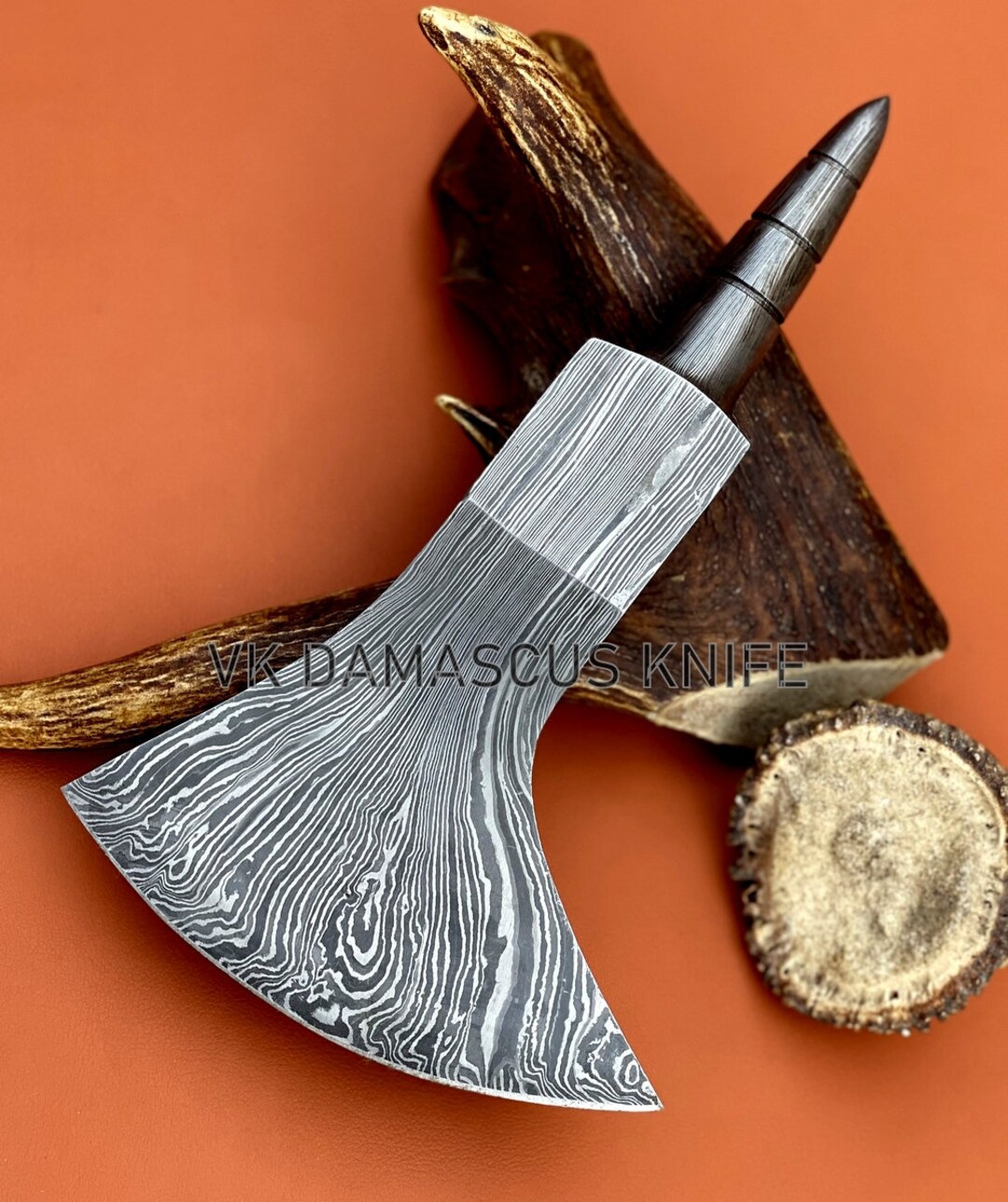 Damascus Steel Axe Hatchet Tomahawk Head Handmade Viking - Etsy