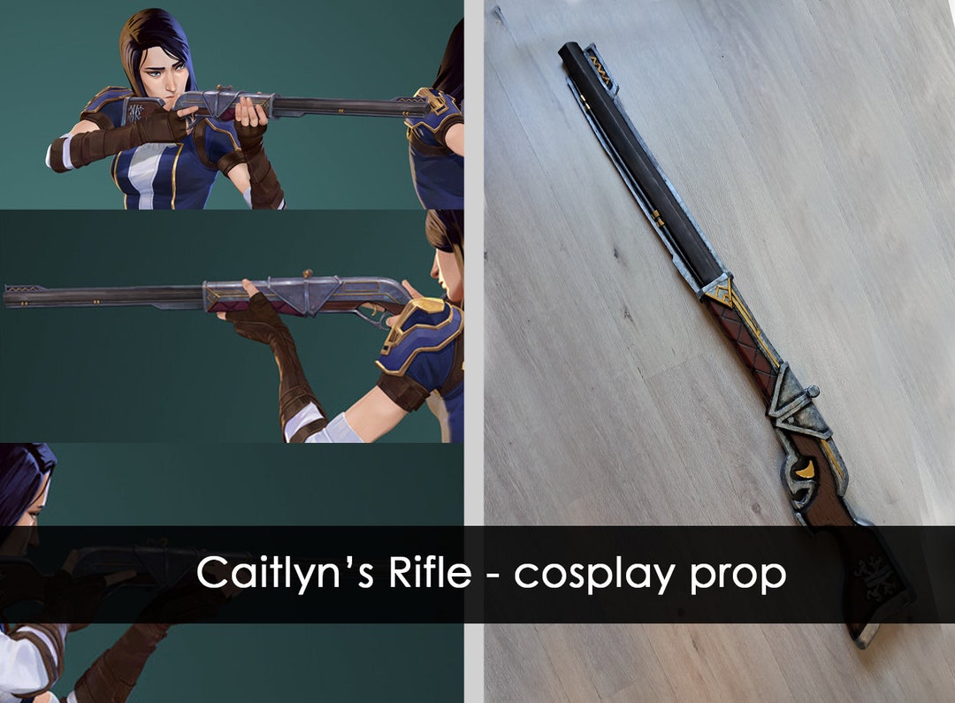 Caitlyn's RIFLE inspired by Arcane League of Legends - Etsy