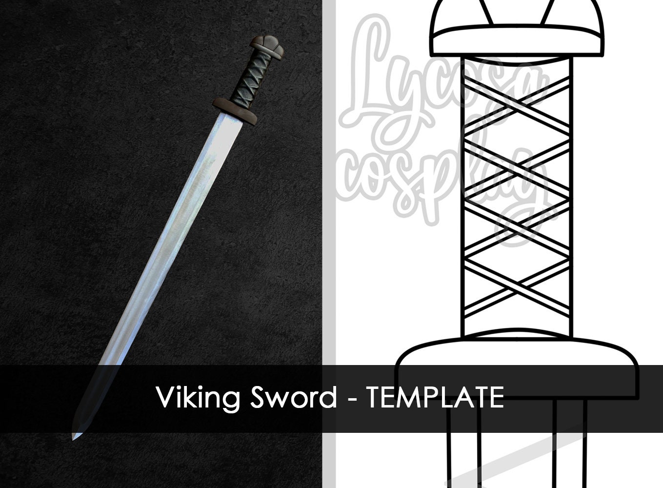 Viking Wooden Sword Patterns