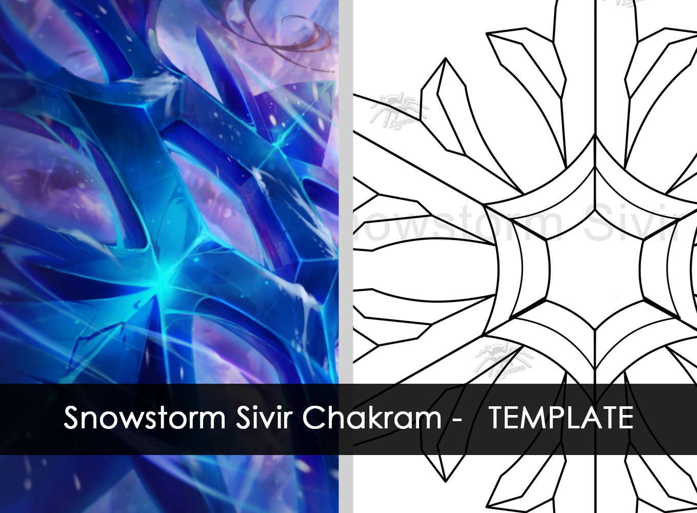 Snowstorm Sivir Splash Art