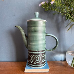 Vintage Cinque Ports Pottery, the Monastery, Rye C. 1970s Coffee Pot ...
