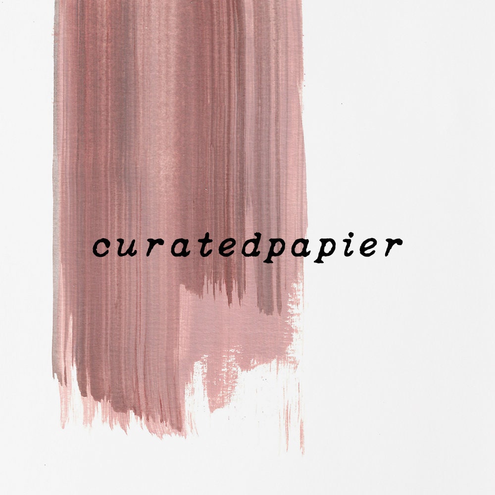 Blush Digital Art Print | Blush Pink Brush Stroke Art | Gallery Wall ...