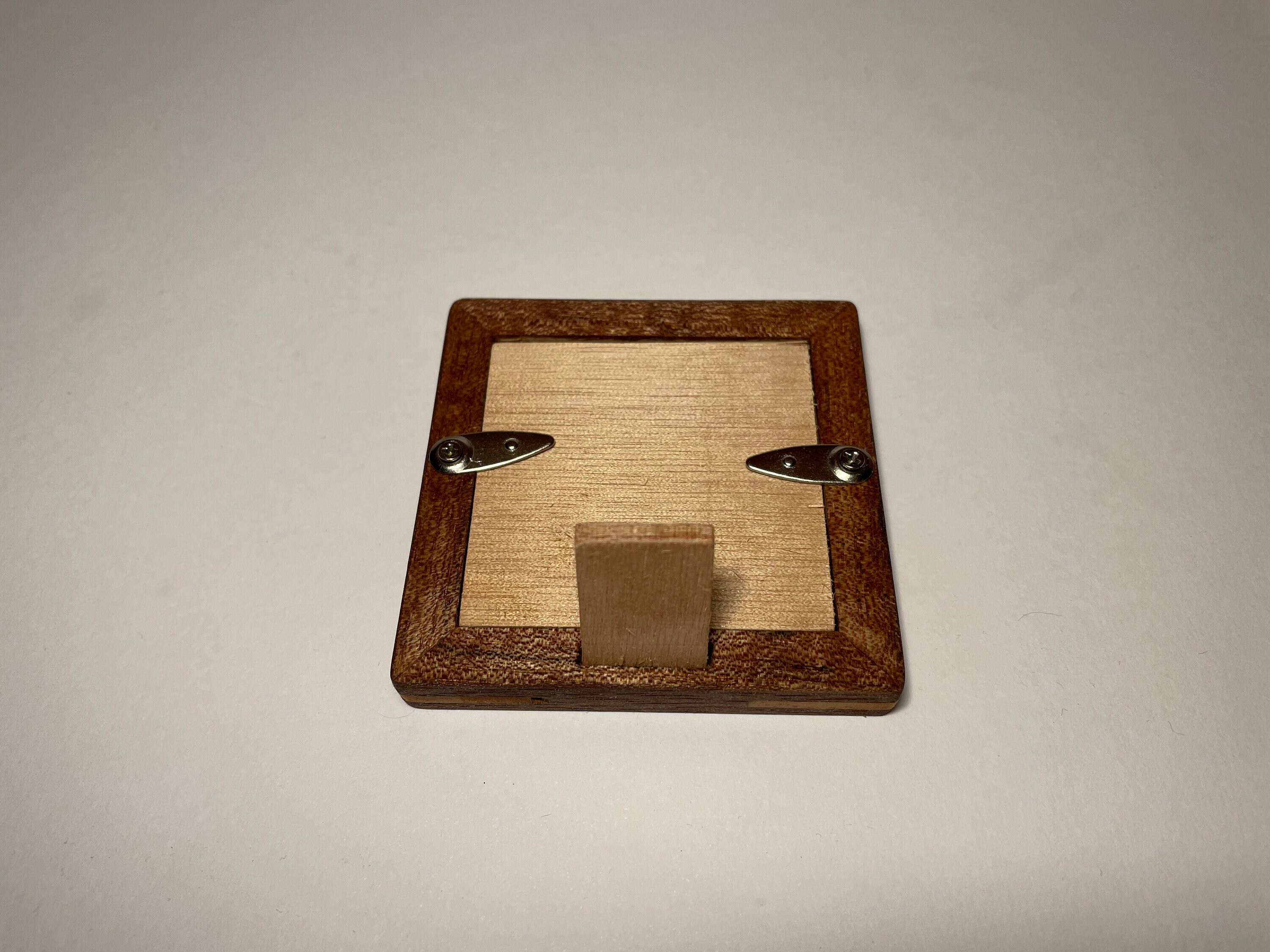 Small Wooden Picture Frame / Self Standing / Solid Wood - Etsy