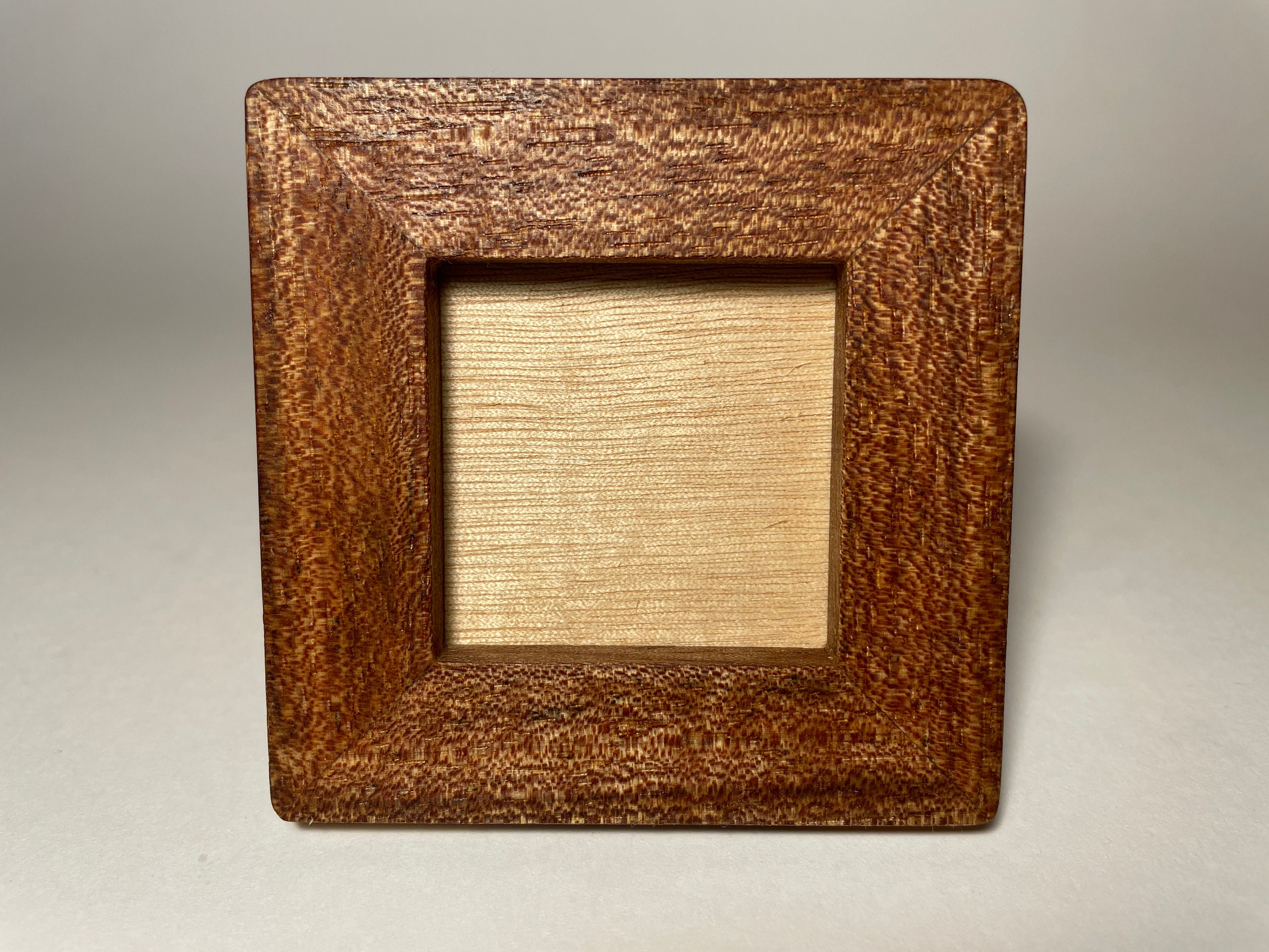 Small Wooden Picture Frame / Self Standing / Solid Wood - Etsy