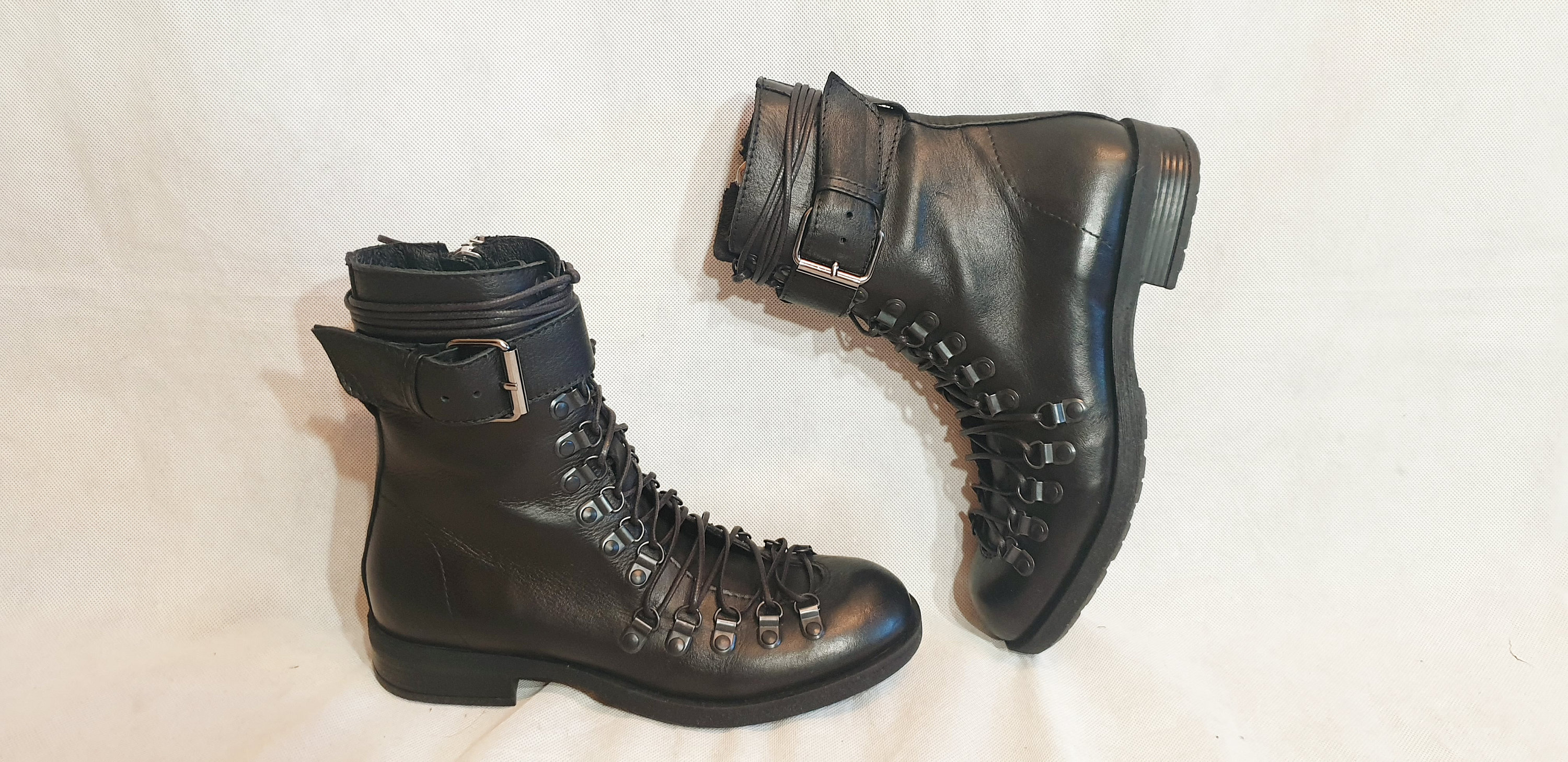 Leather Shoes Women Ankle Boots Steampunk Shoes Gothic | Etsy