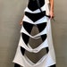 Asymmetric White Top, Extravagant Top, Futuristic Clothing ...