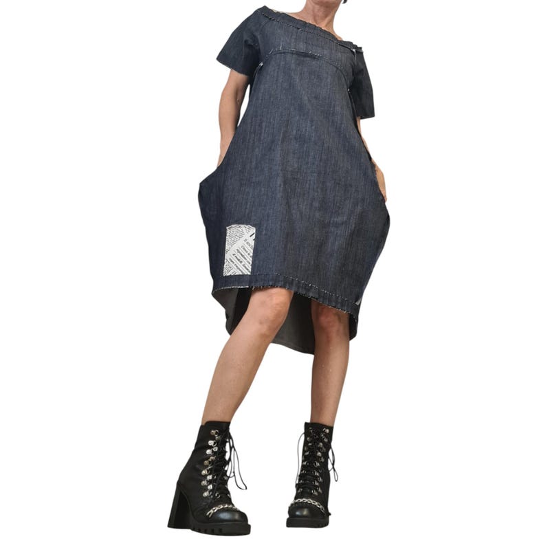 Denim Tunic - Etsy