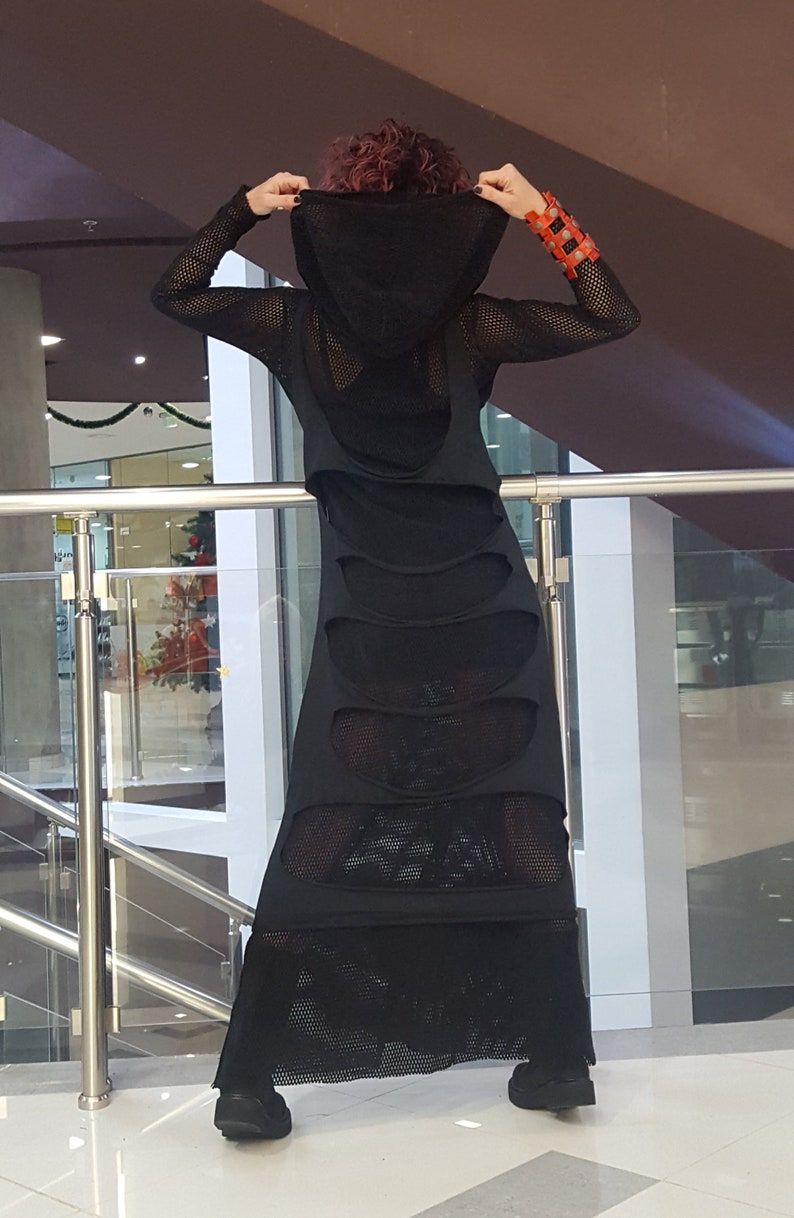 Gothic Women Dress Set Three Piece Set Short Long Dress | Etsy