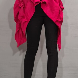 New Collection Lenin Red Avant Garde Blazer, Extravagant Jacket ...