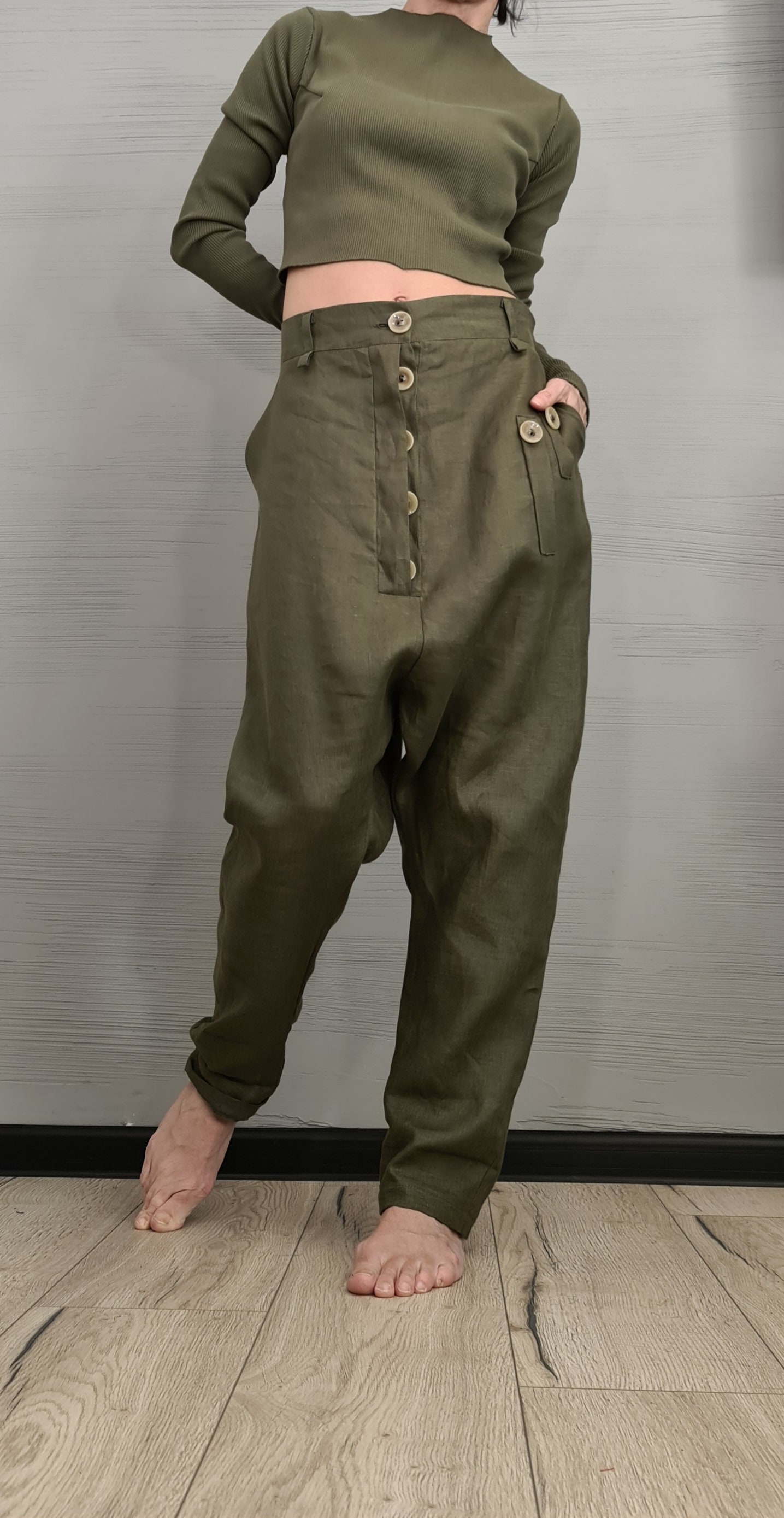 New Collection Lenin Avant Garde Pants Harem Pants Women - Etsy
