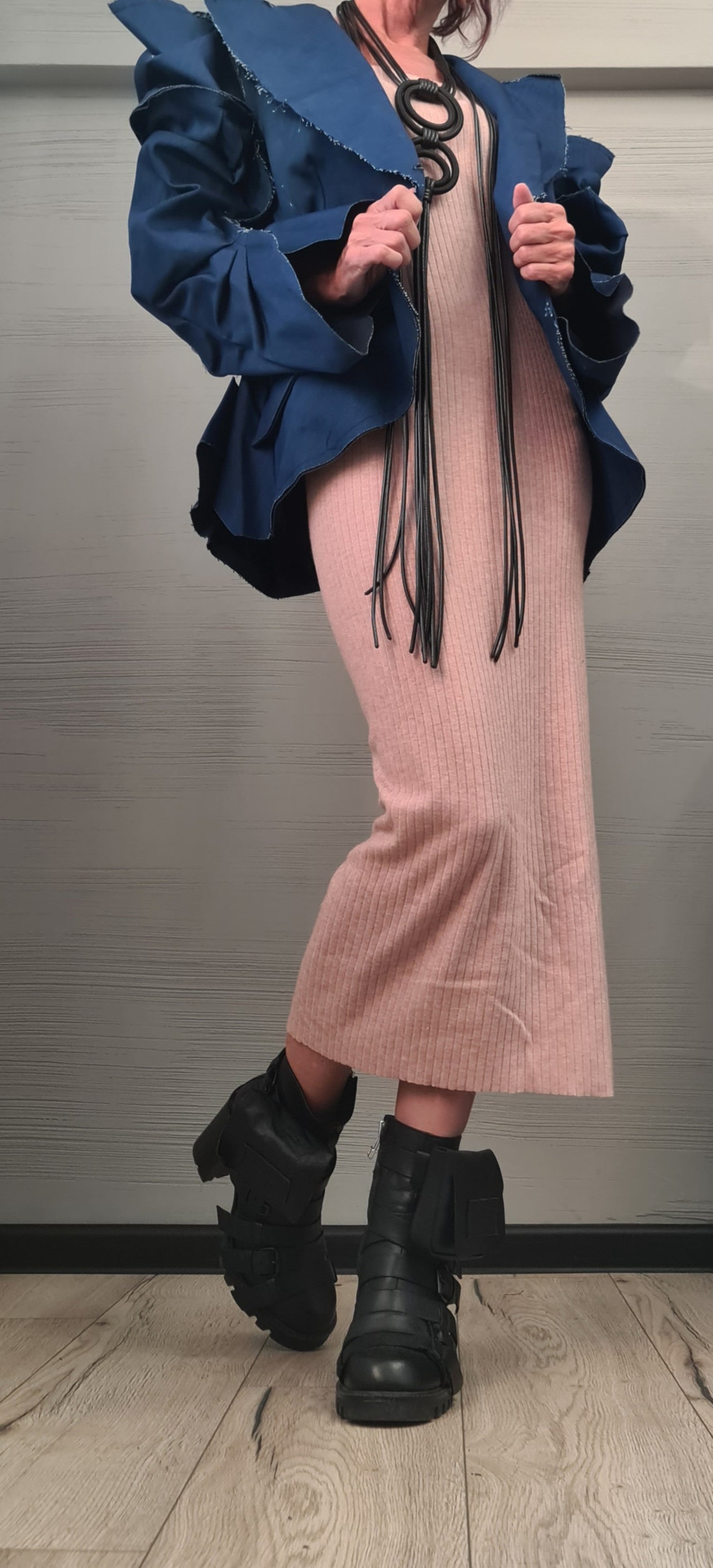 Avant Garde Blazer Denim Jacket Suit Jacket Deconstructed - Etsy