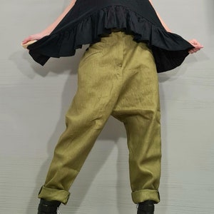 New Collection Lenin Avant Garde Pants, Harem Pants Women, Military ...