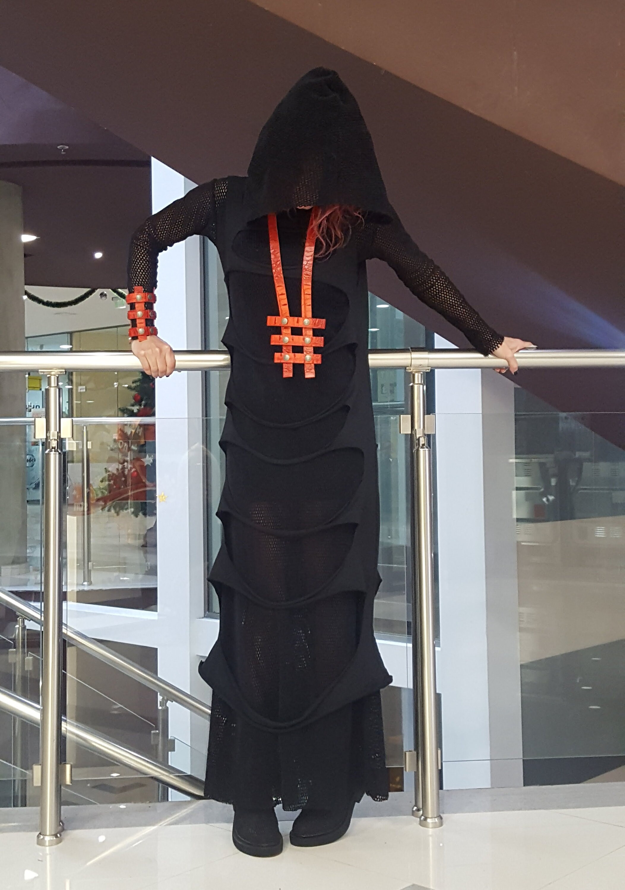 Gothic Women Dress Set Three Piece Set Short Long Dress | Etsy