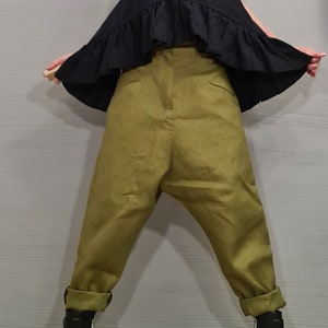 New Collection Lenin Avant Garde Pants, Harem Pants Women, Military ...