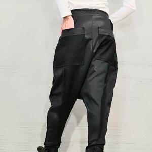 Avant Garde Pants, Harem Pants Women, Drop Crotch Pants, Extravagant ...