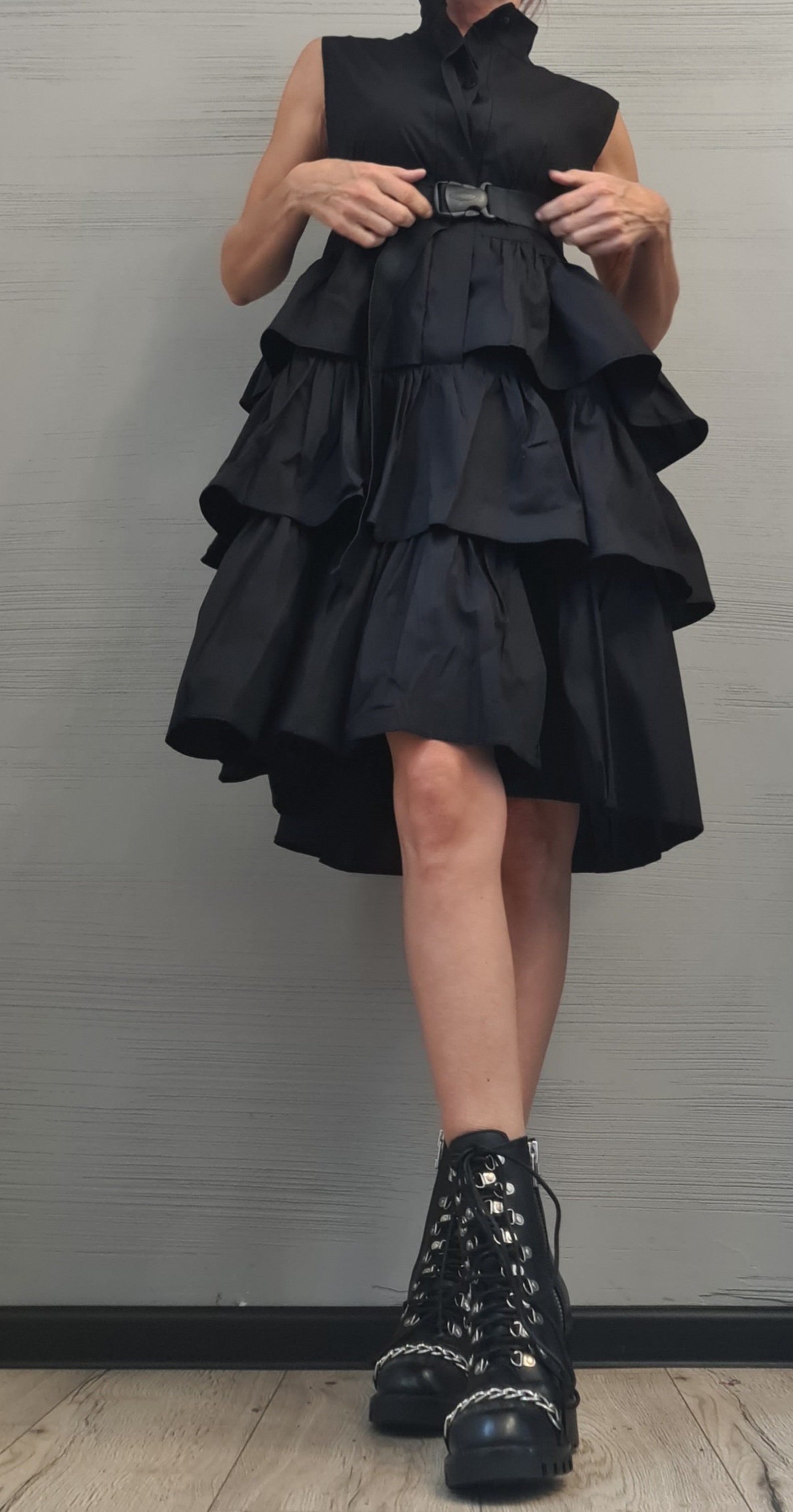 Extravagant Dress Loose Shirt Tunic Dress Gothic Tunic - Etsy