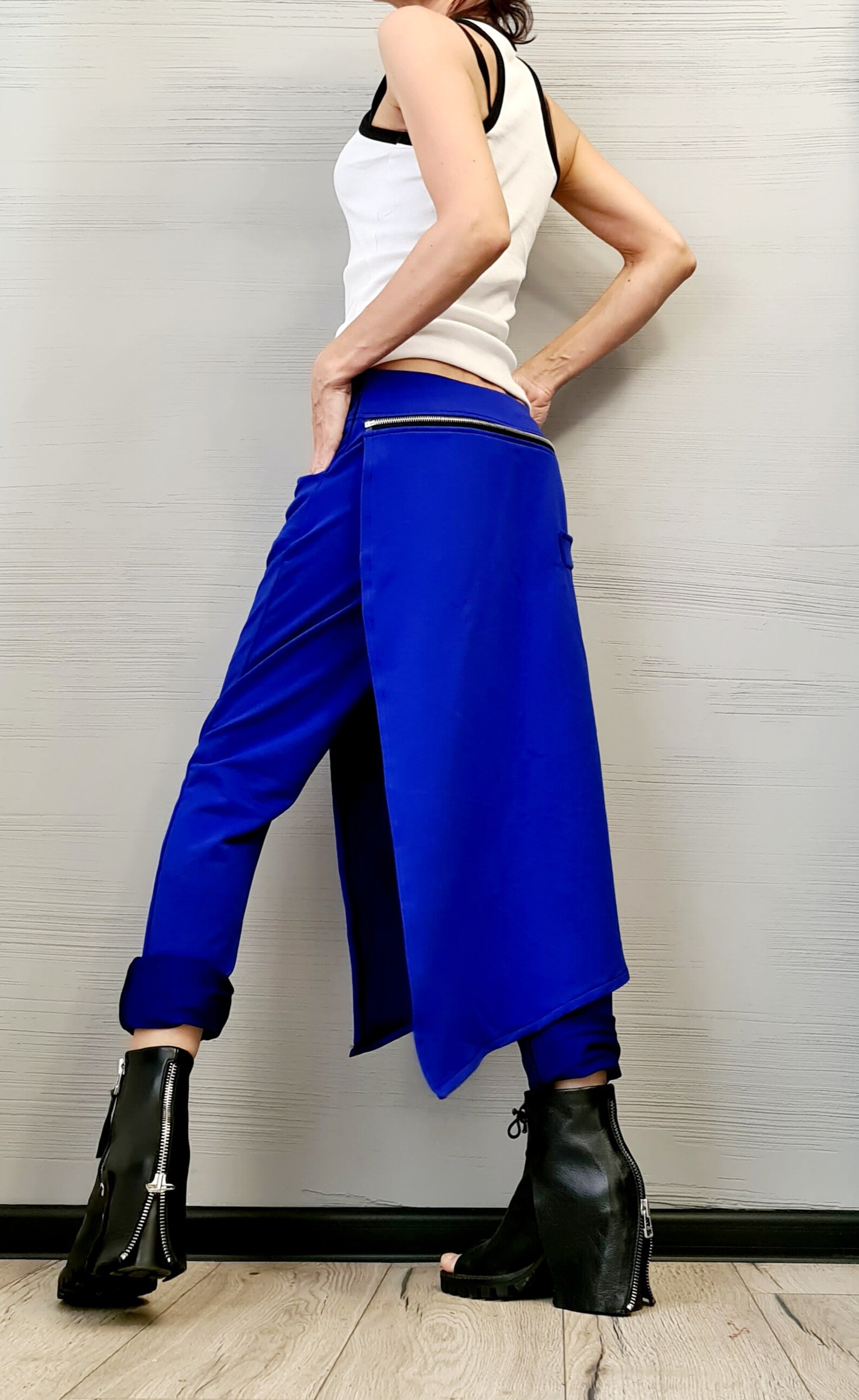 Avant Garde Pants, Asymmetric Pants Women, Avant Garde Pants ...