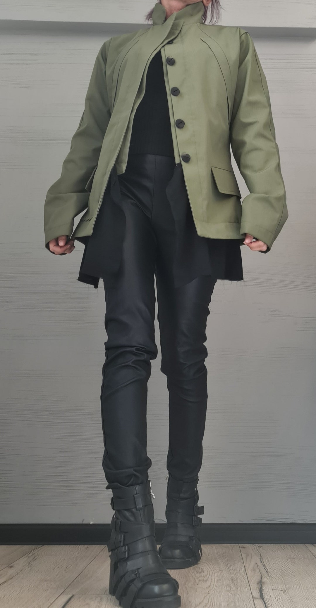 New Collection Avant Garde Blazer, Extravagant Jacket, Asymmetric ...