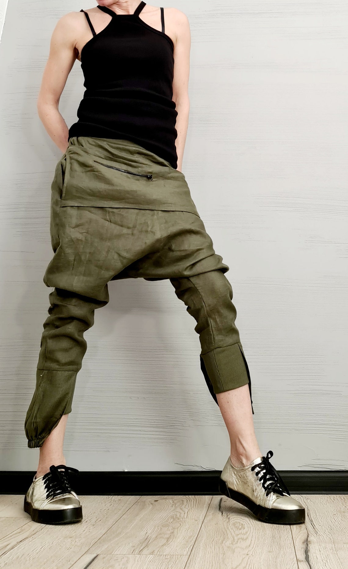 New collection Lenin Avant Garde Pants Harem Pants Women | Etsy