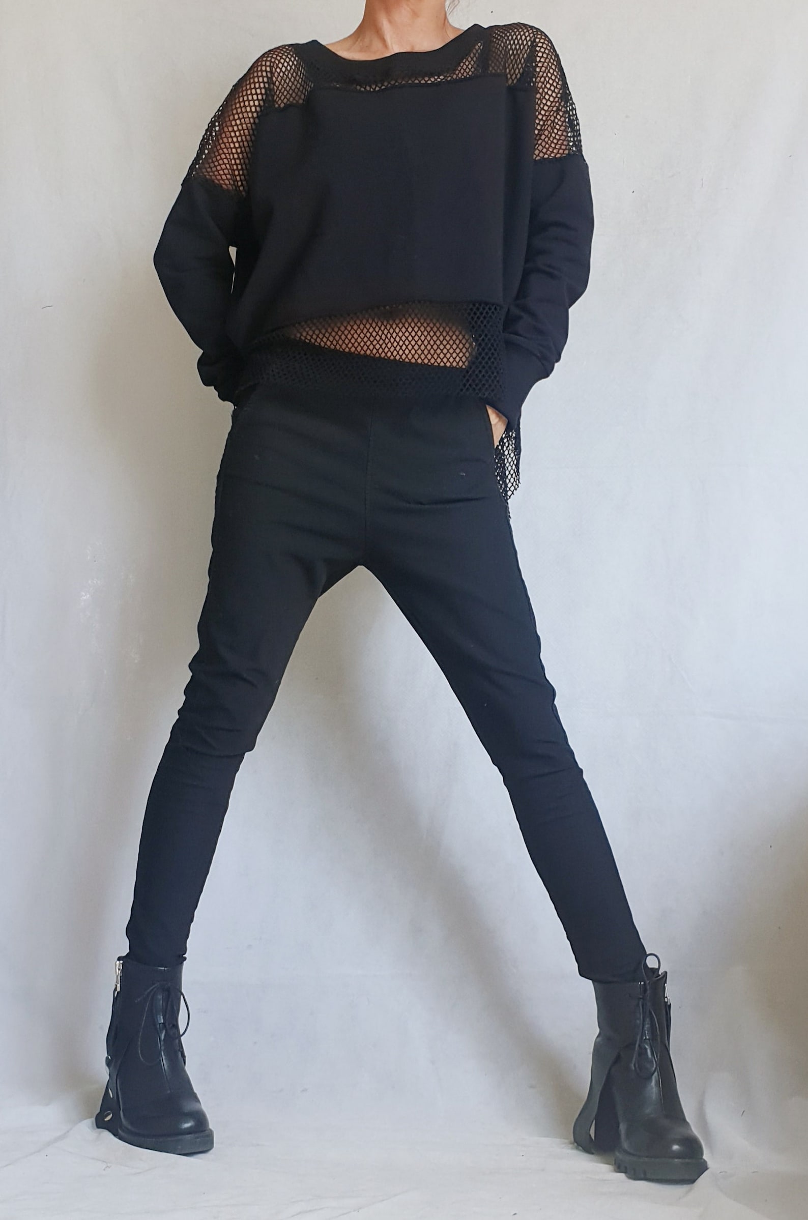 Avant Garde Blouse, Deconstructed Top, Extravagant Asymmetric Top ...