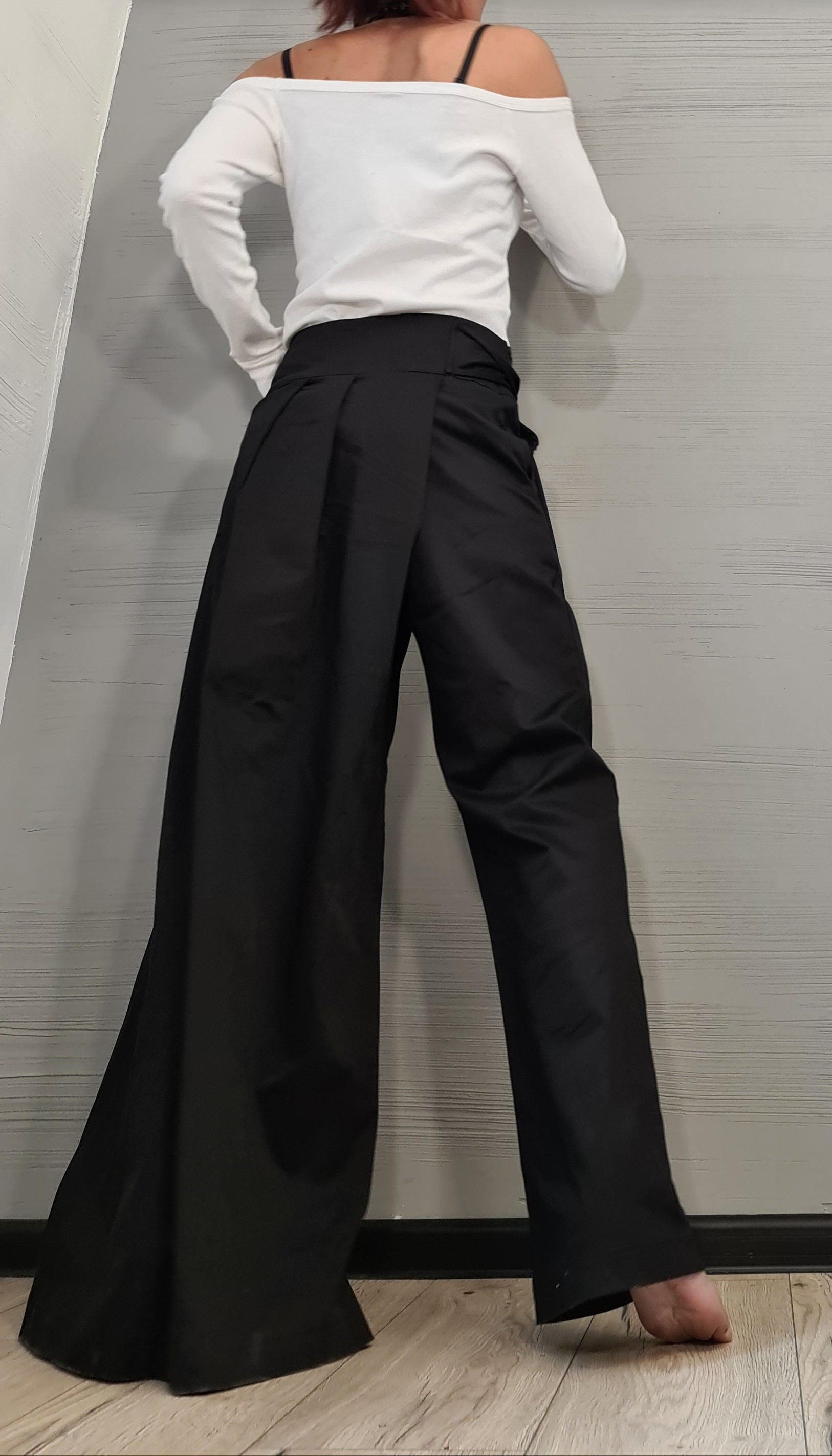 Avant Garde Pants Asymmetric Pants Women Deconstructed | Etsy