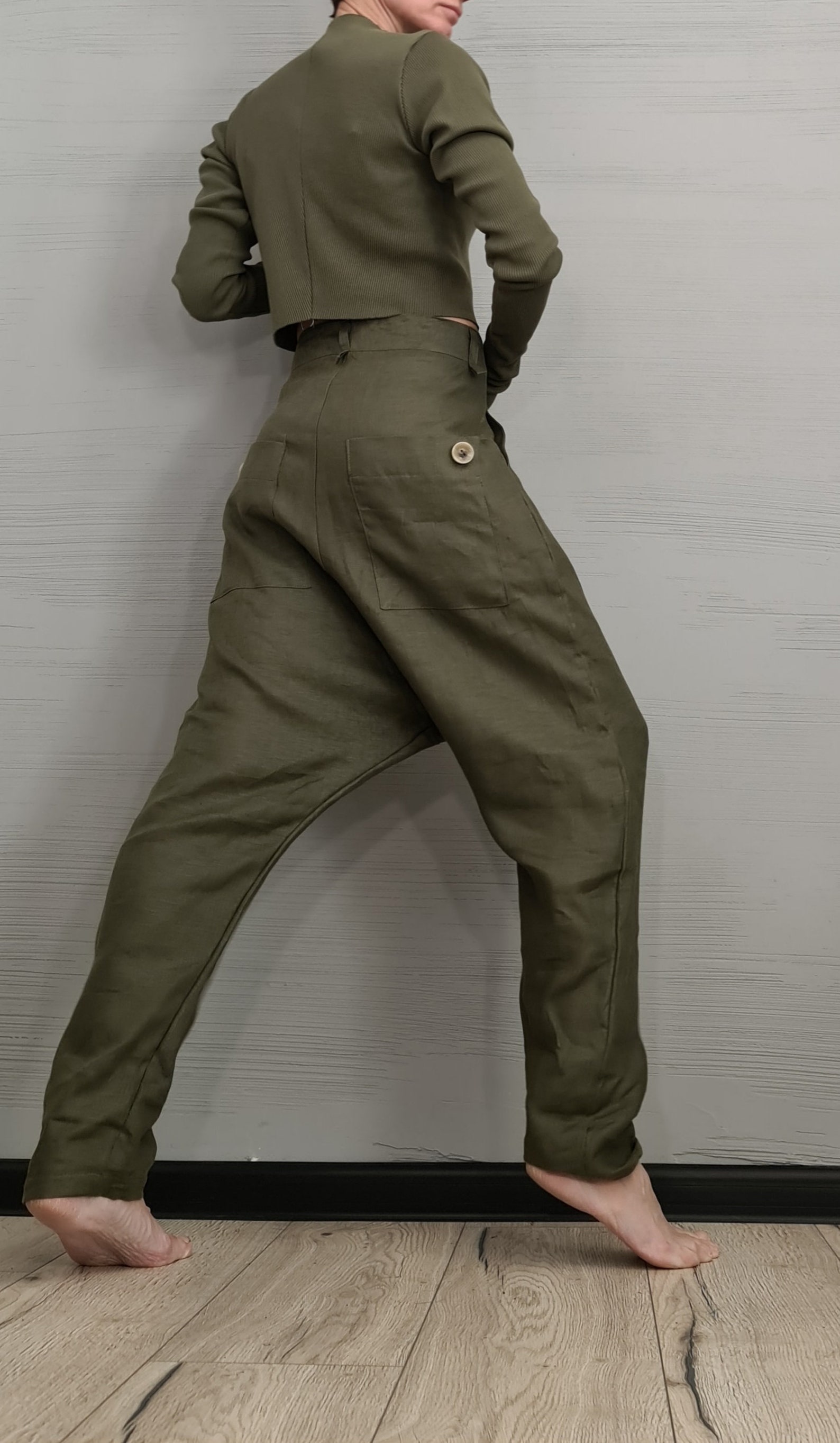 New Collection Lenin Avant Garde Pants Harem Pants Women - Etsy