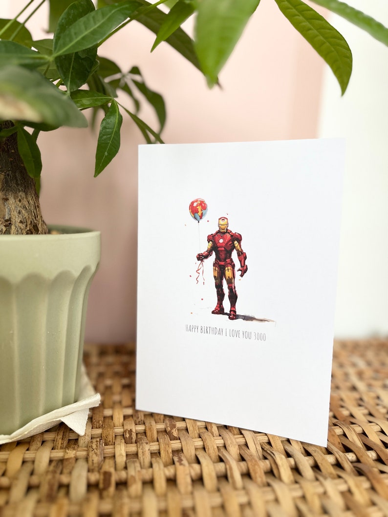 Birthday Card - Marvel - Avengers Card - Avengers - Happy Birthday ...