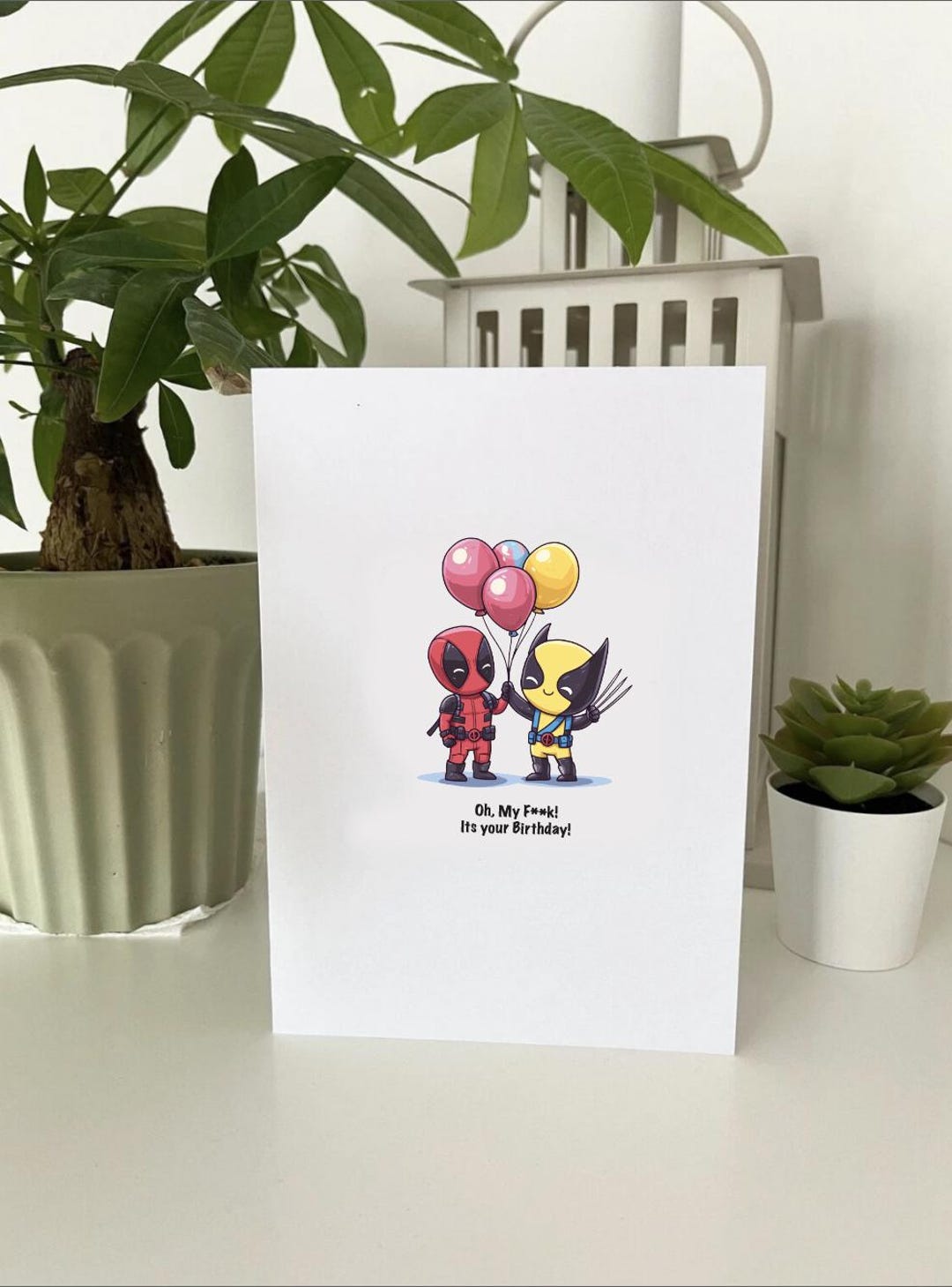 Deadpool and Wolverine Birthday Card - Deadpool and Wolverine ...