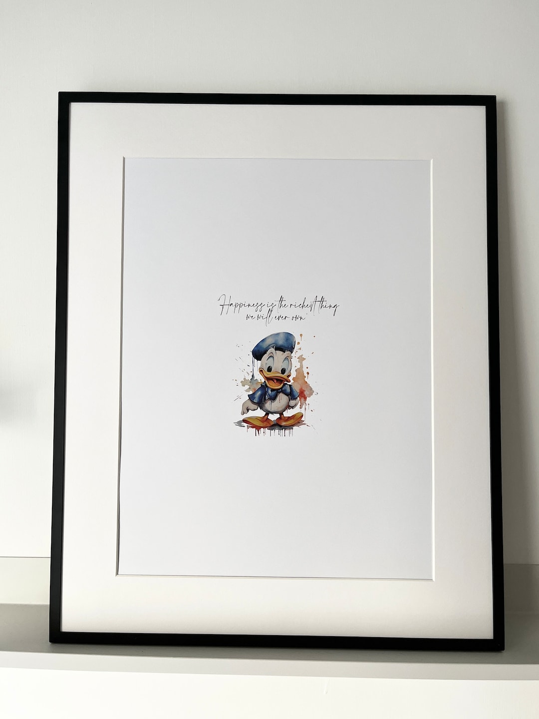 Donald Duck Print Nursery Print Movie Wall Art Wall Art Wall Decor ...