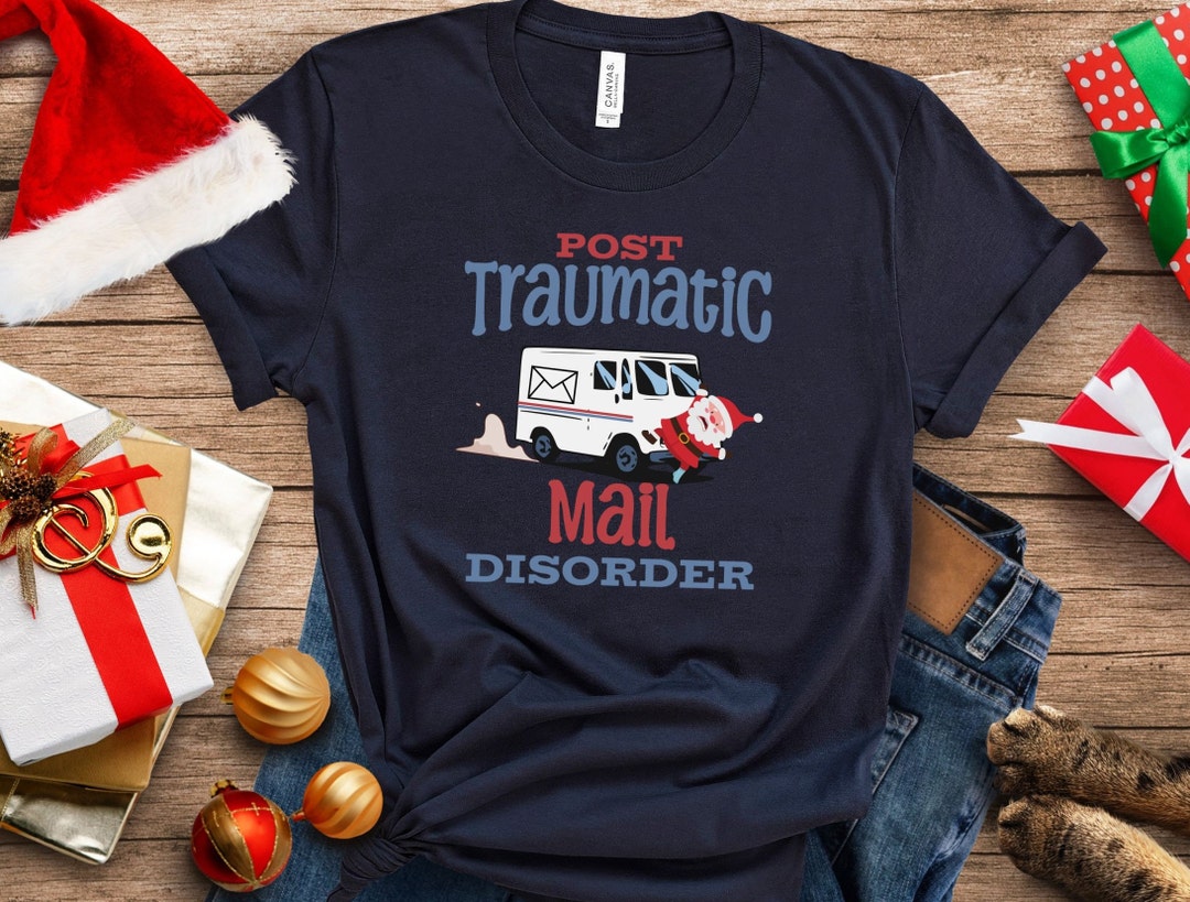 Funny Post Office Worker Shirt for Christmas Postal Worker Holiday ...